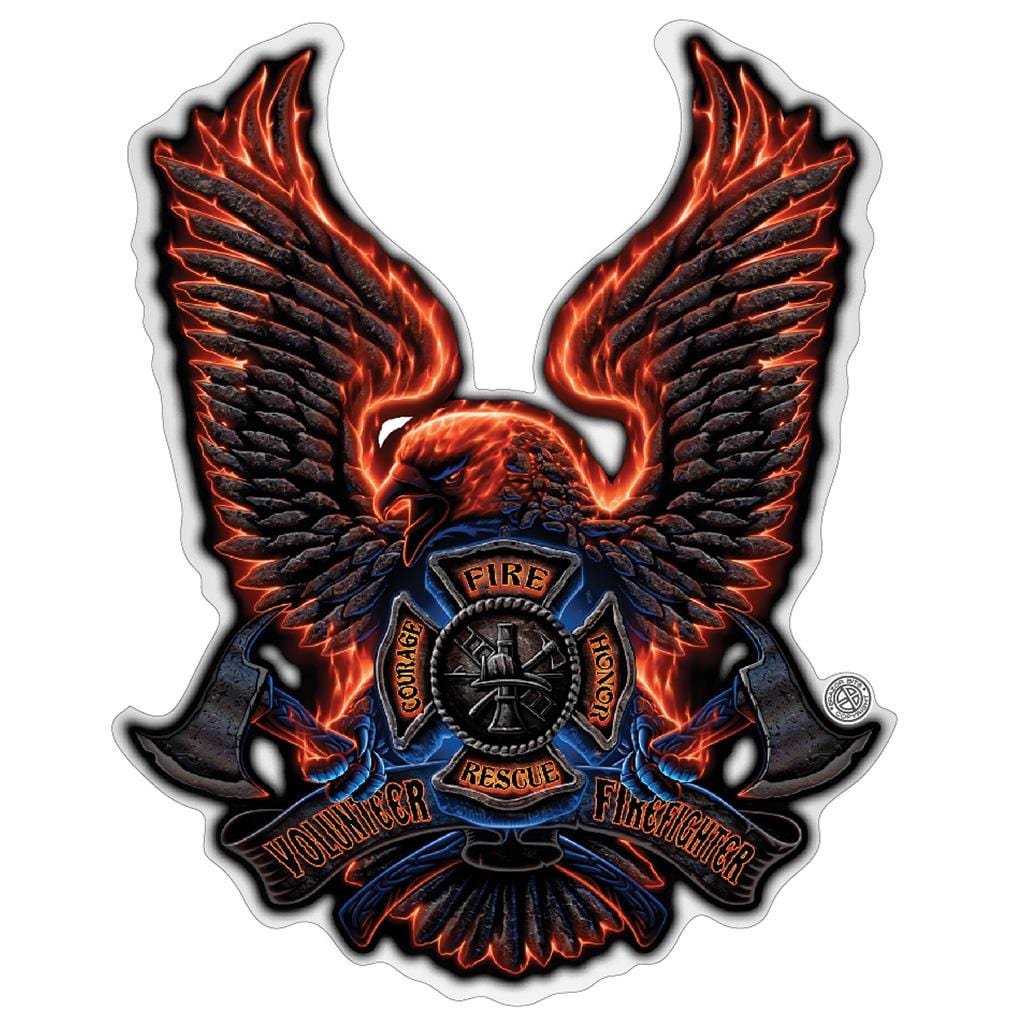 Volunteer Firefighter Decal