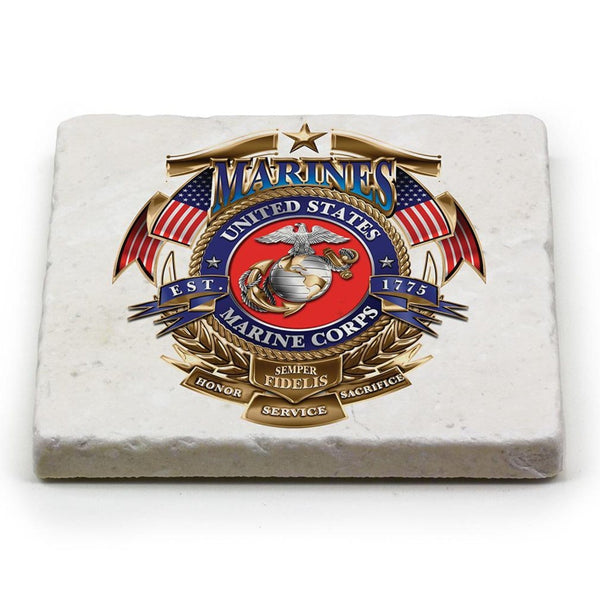 USMC Stoneware - Premium US Marine Corps coaster and mug setsTagged ...
