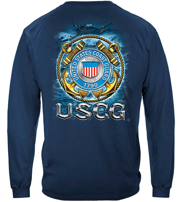 USCG Coast Guard Premium T-Shirt - Shop Erazor Bits