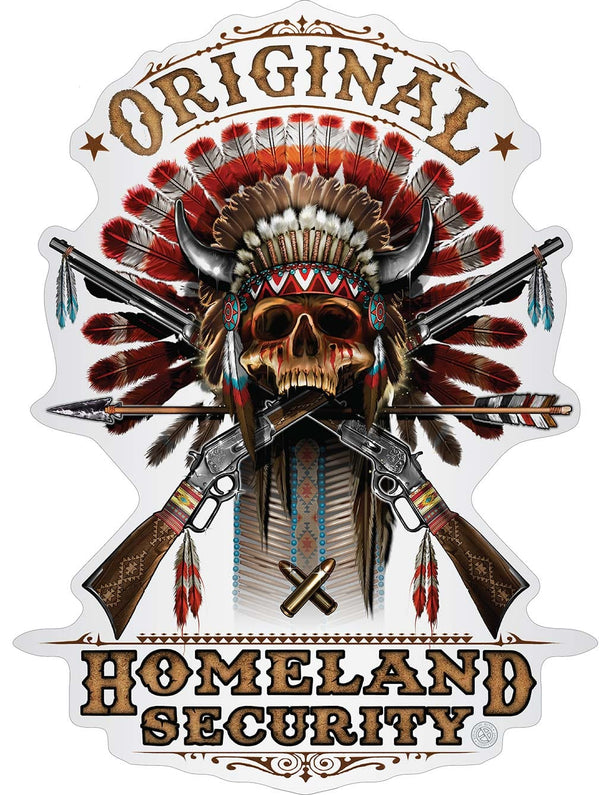 2nd Amendment Original Homeland Security Premium Reflective Decal ...